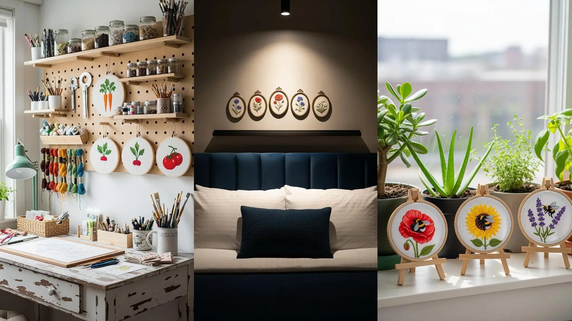 24 Tiny Botanical Embroidery Frames That Add Life to Micro Studio ...