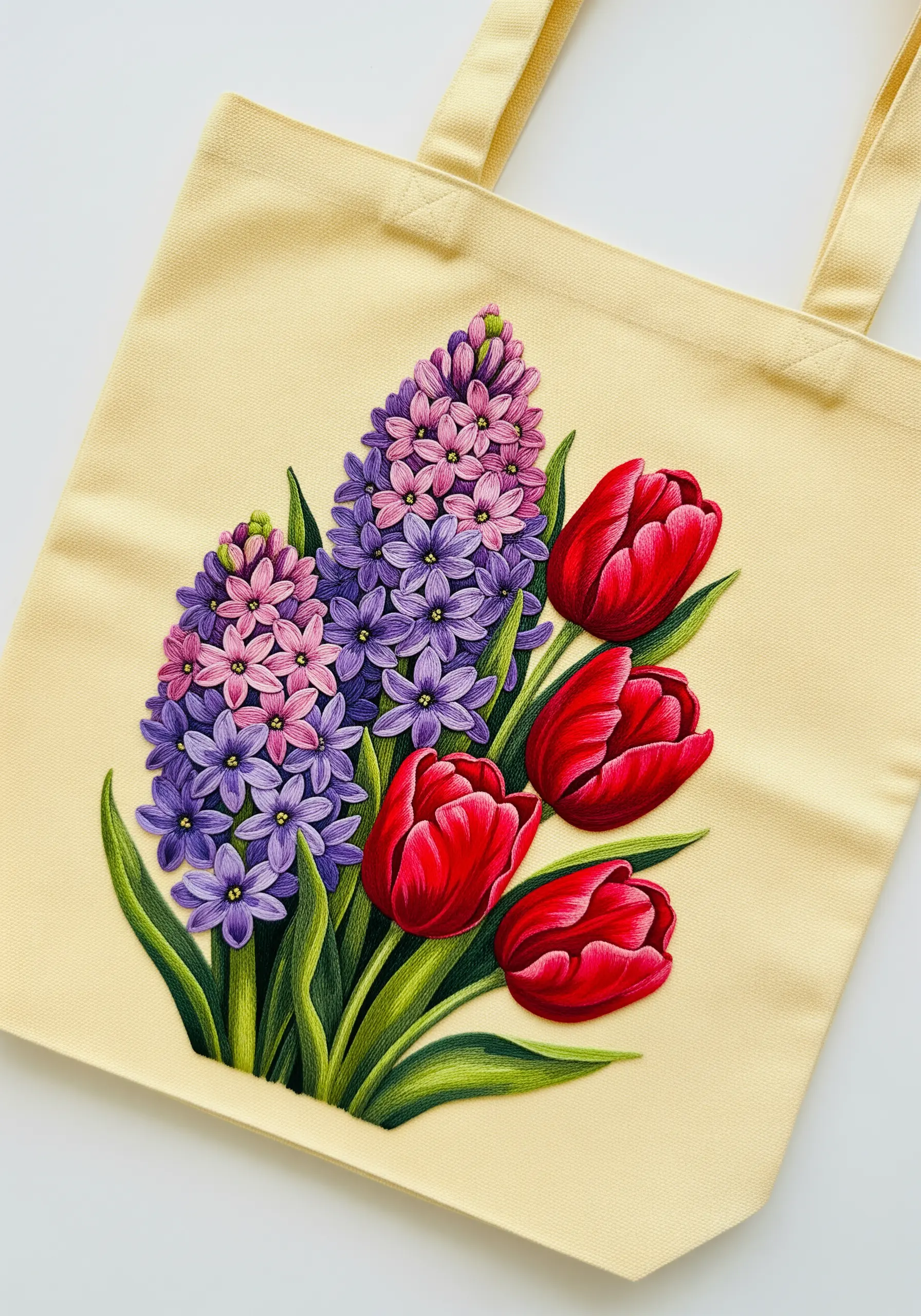 18 Floral Tote Bag Embroidery Motifs Inspired by Cottagecore Spring ...